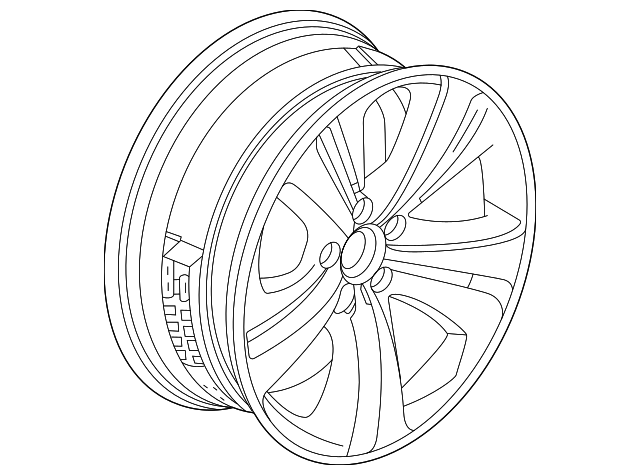 42800-TGV-A02 - Acura Wheel (19X8.5J) 2021-2022 Acura TLX | Performance ...