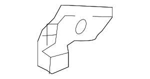 2017-2020 Mitsubishi Mirage G4 Side Retainer 6400F222 | MitsubishiParts.com