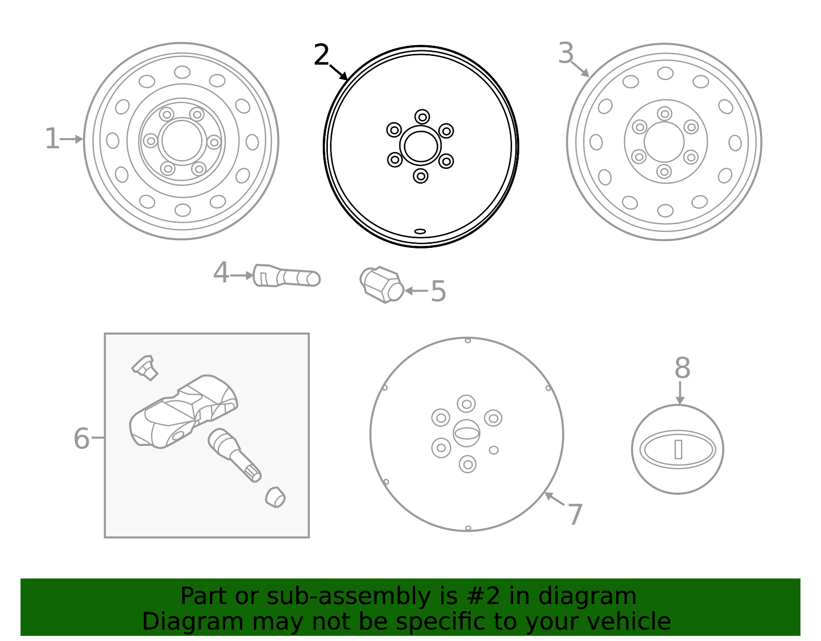 52910-4D610 - Kia Wheel, Alloy Performance Auto Parts