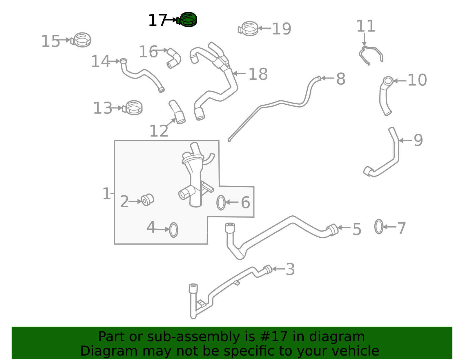 0PB-121-326 - High-Quality Connector Hose Clamp for AutoNation Parts
