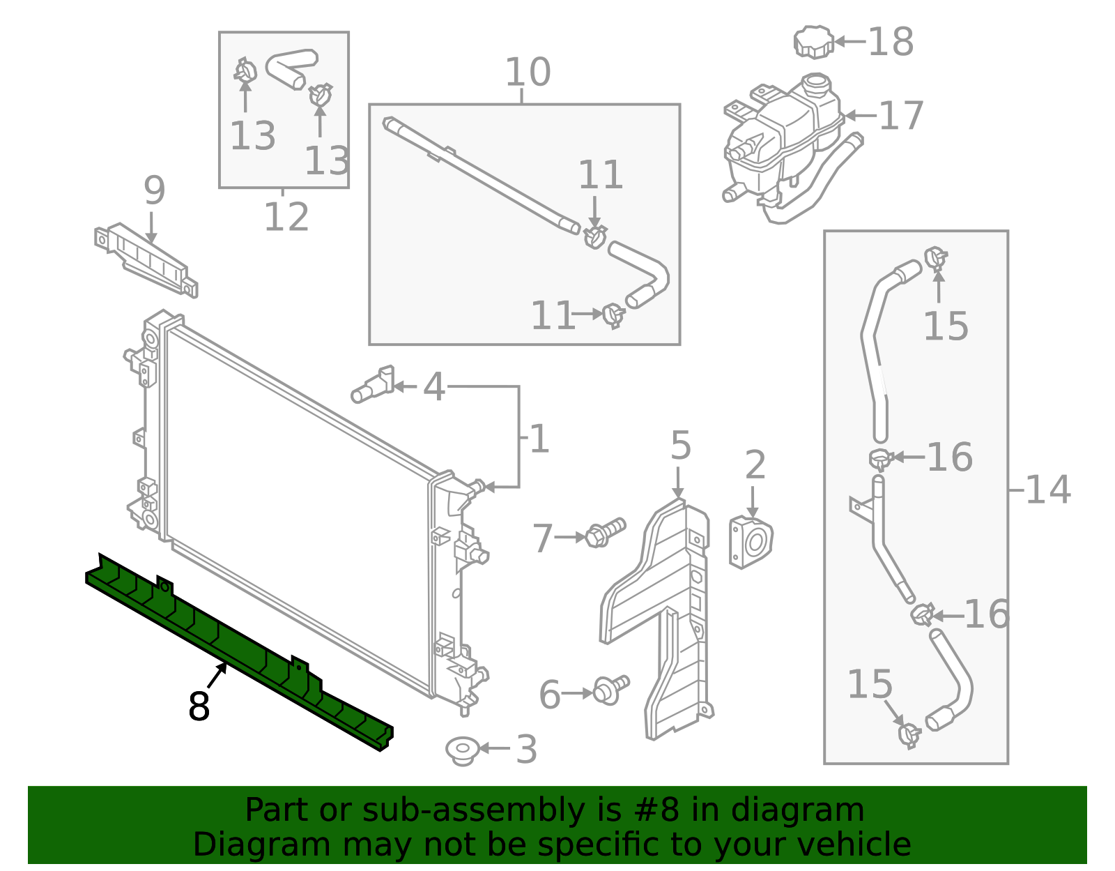 29135-G7000 - High-Quality Upper Baffle for 2017-2021 Hyundai Ioniq ...