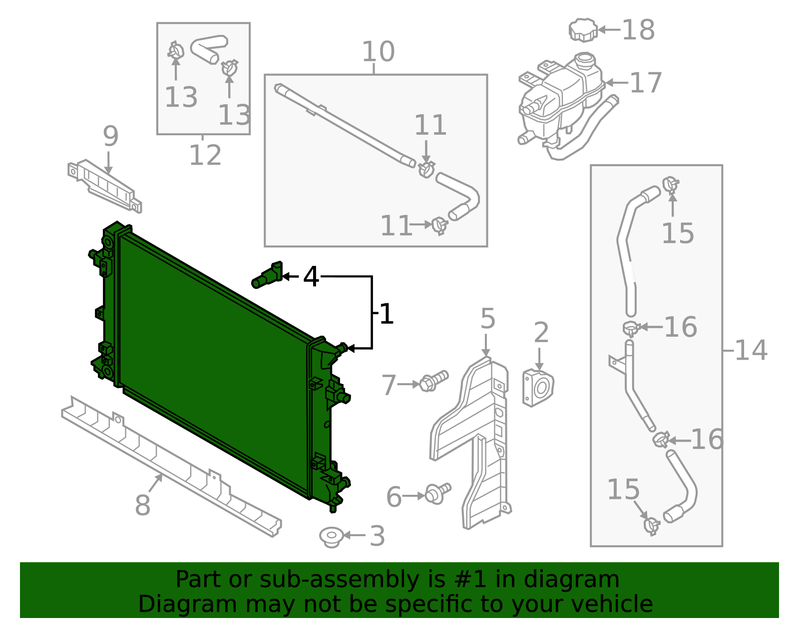 2017-2021 Hyundai Ioniq Radiator 25310-G7000 | MotorMotor