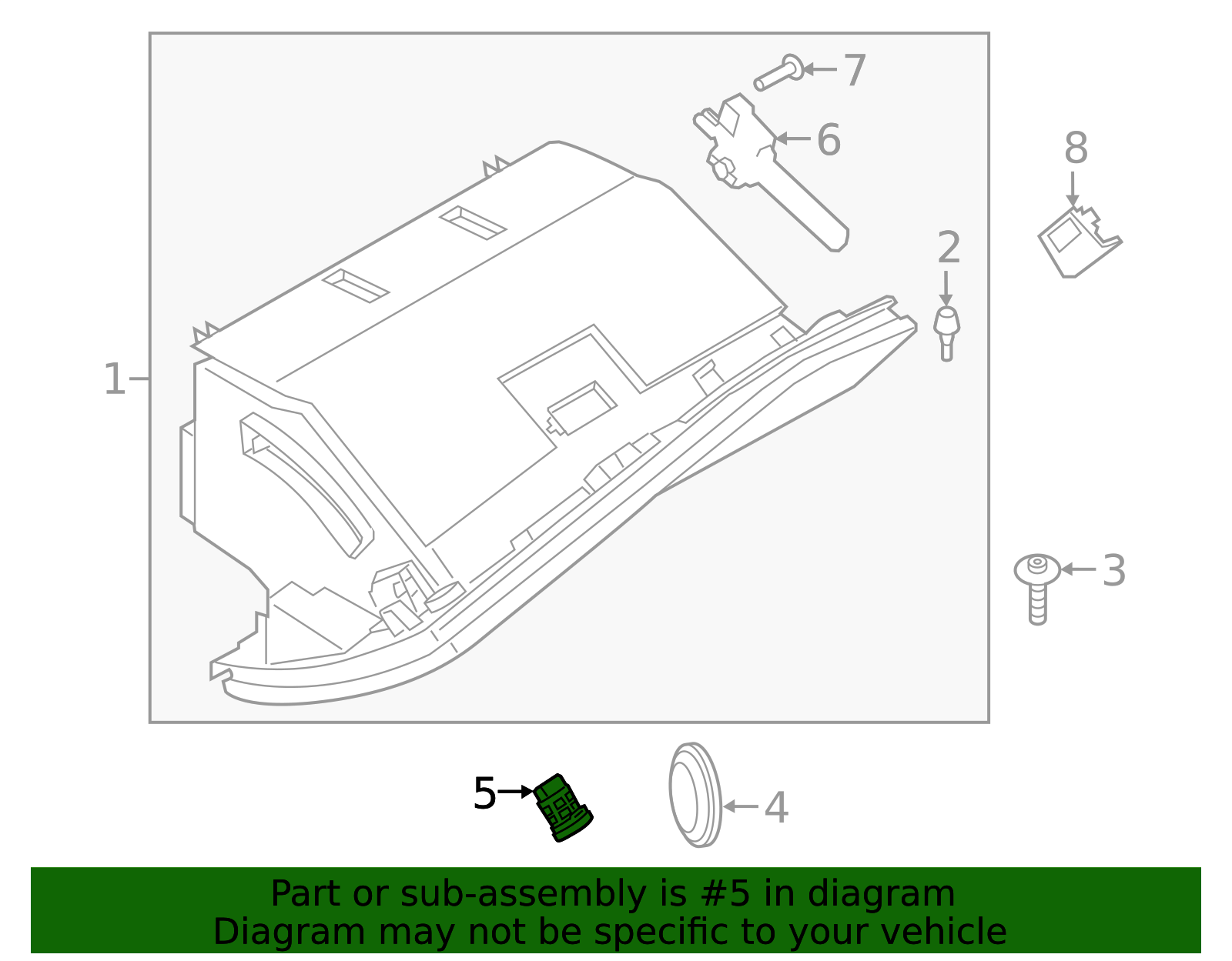 2020-2025 Toyota GR Supra Lock Cylinder 90118-WA109 | MotorMotor