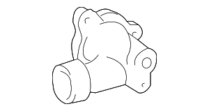 16323-20020 - Engine Coolant Thermostat Housing 2000-2010 Toyota ...