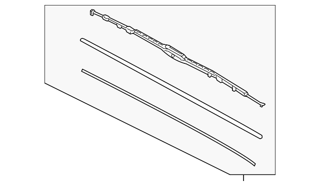 2022-2025 Kia Carnival Wiper Blade 98360-R0000 | Kia Automotive Parts
