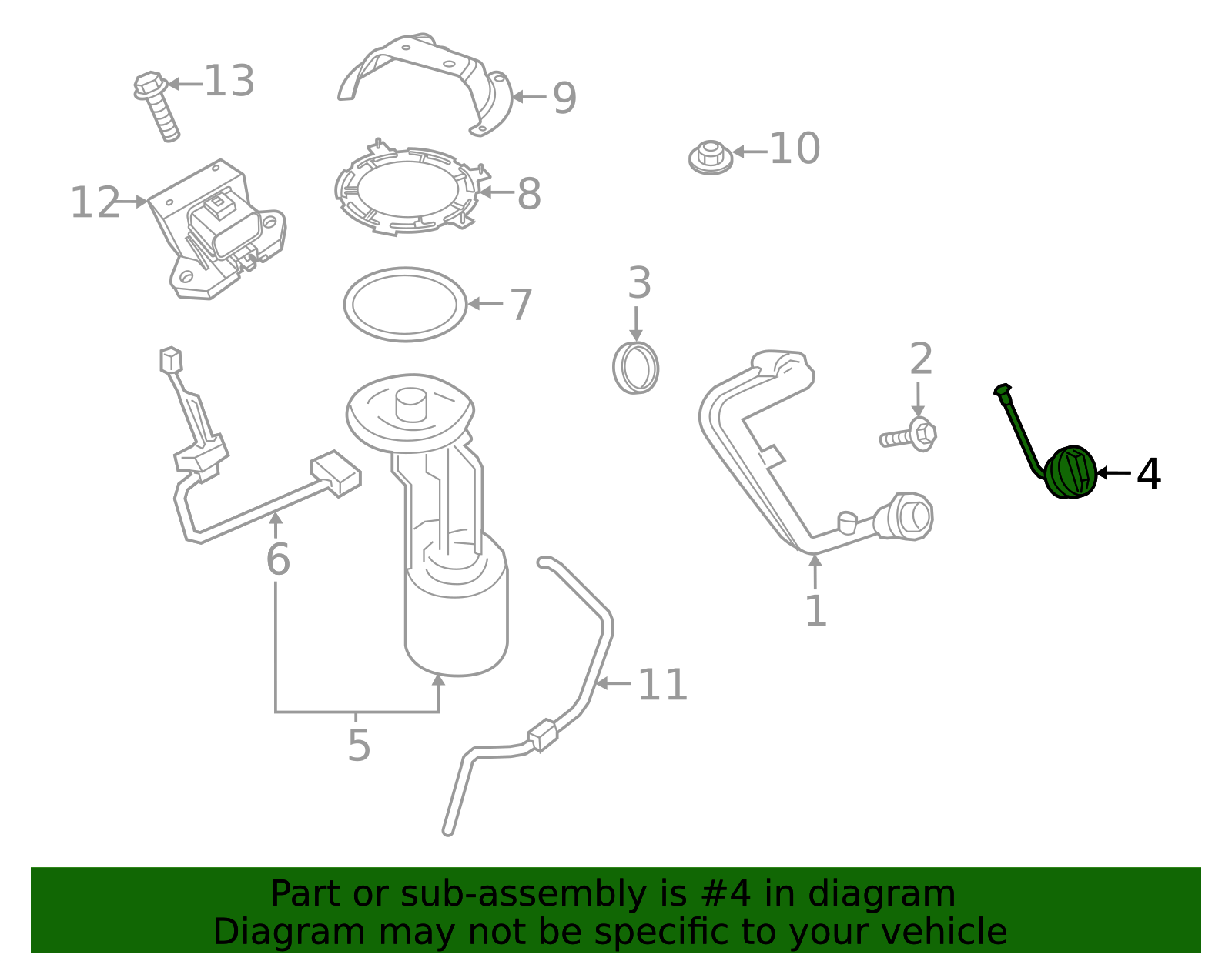 Genuine OEM Ford Part - Filler Cap LC3Z-9030-N | Genuine OEM Ford Parts ...