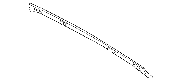 LR116104 - Upper Molding - 2014-2020 Land Rover Range Rover Sport ...