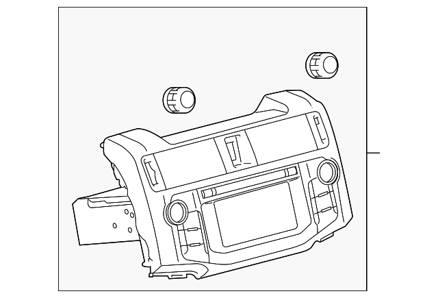 2020-2024 Toyota 4Runner Receiver 86140-35330 | Toyota San Diego Parts