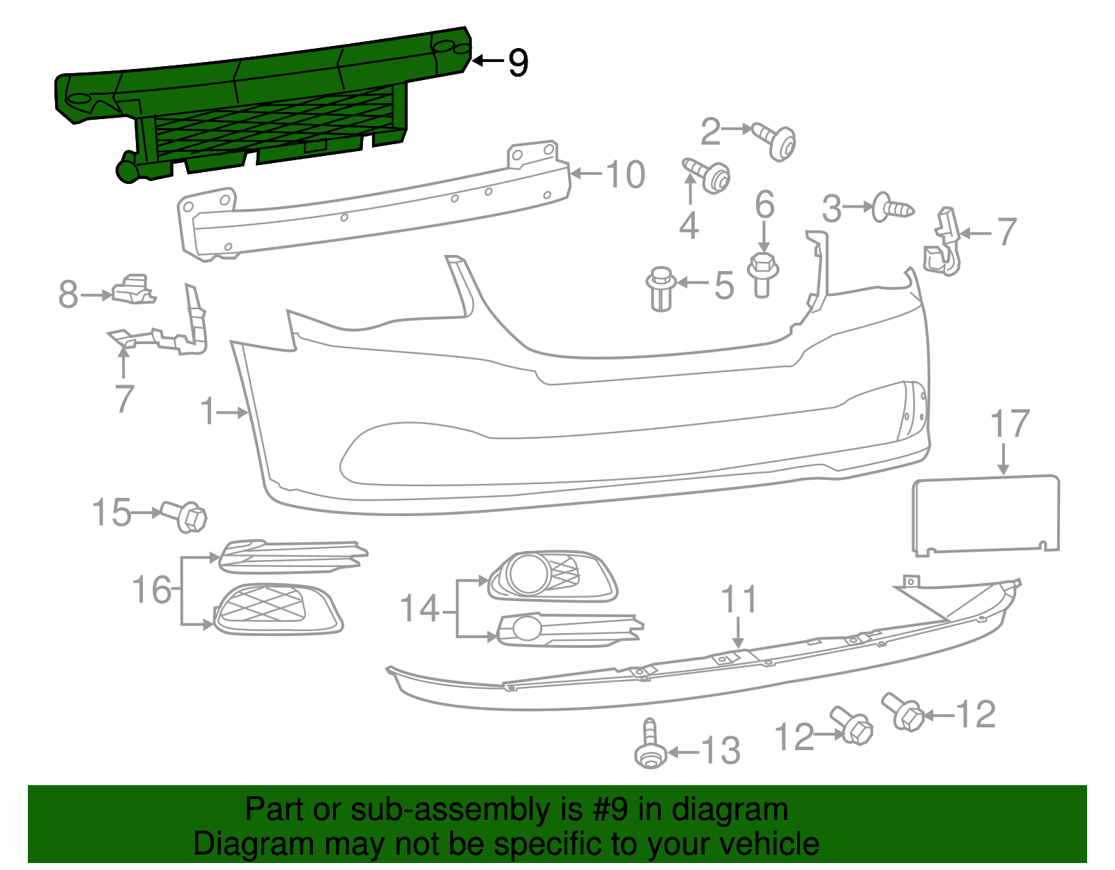2011-2020 Mopar Absorber 05182323AB | Mopar Parts Canada