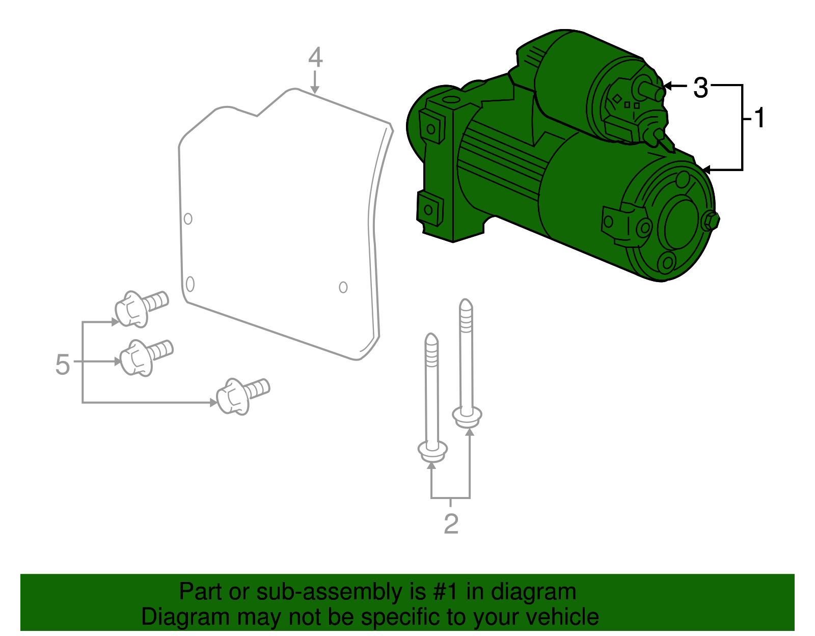 2008-2009 Pontiac G8 Starter 19418865 | Capital Chevy Parts