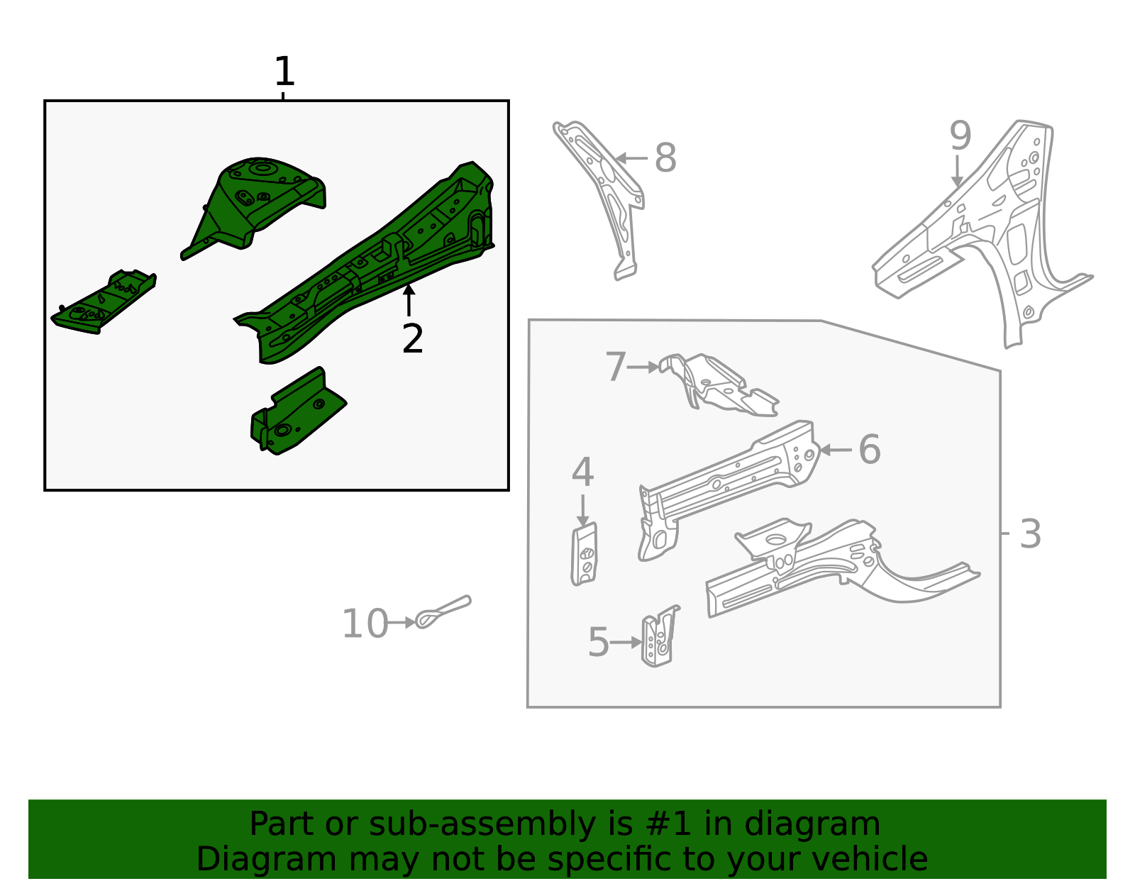 2025 Nissan Sentra Apron Panel F4120-6LTMB | Bill Kay Nissan Parts