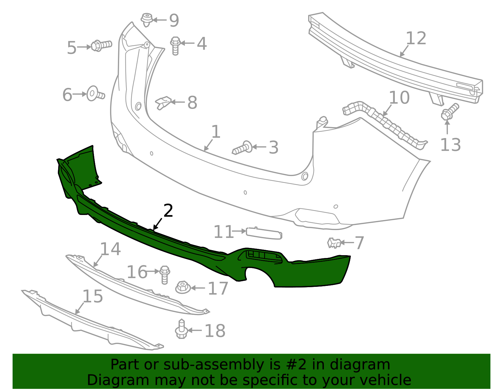 Genuine OEM Acura - Bumper Cover Part# 04716-TJB-A80 | Acura Parts For Less