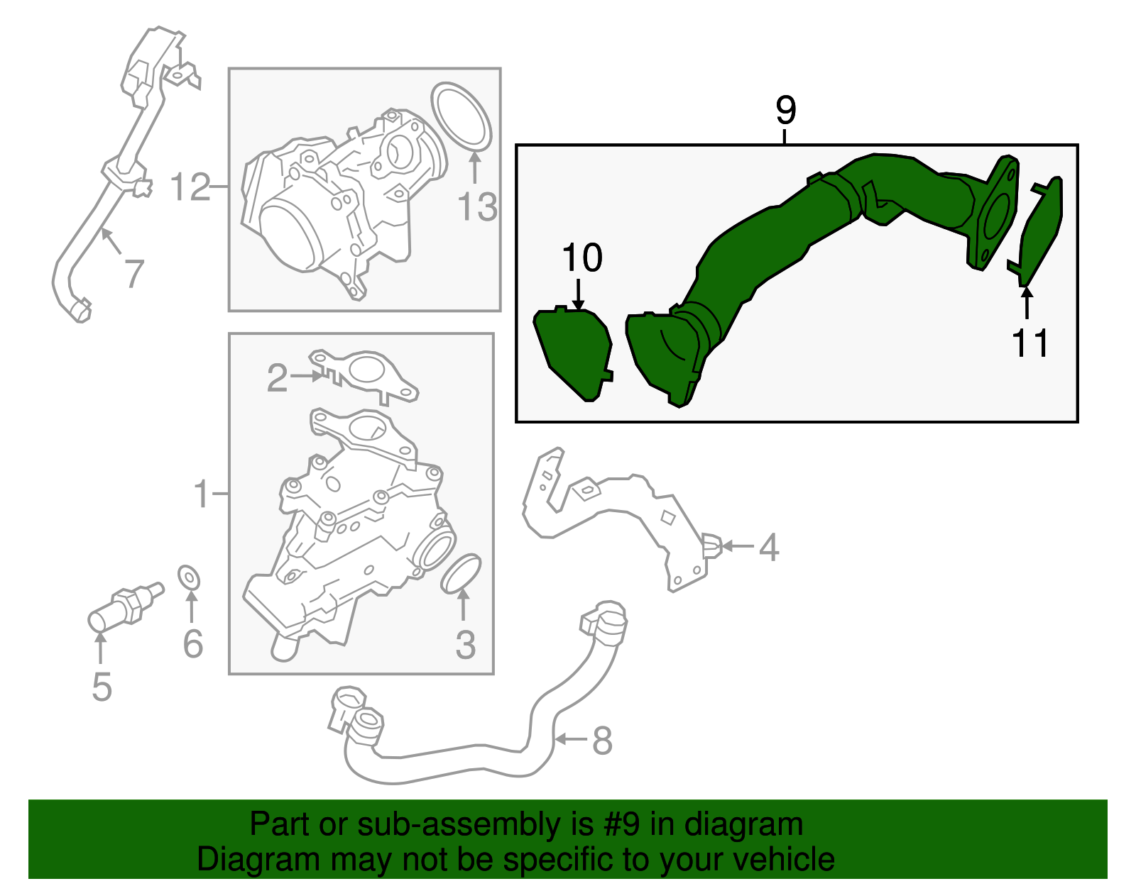 Genuine Tube for 2018-2019 Land Rover Range Rover Velar | Land Rover ...