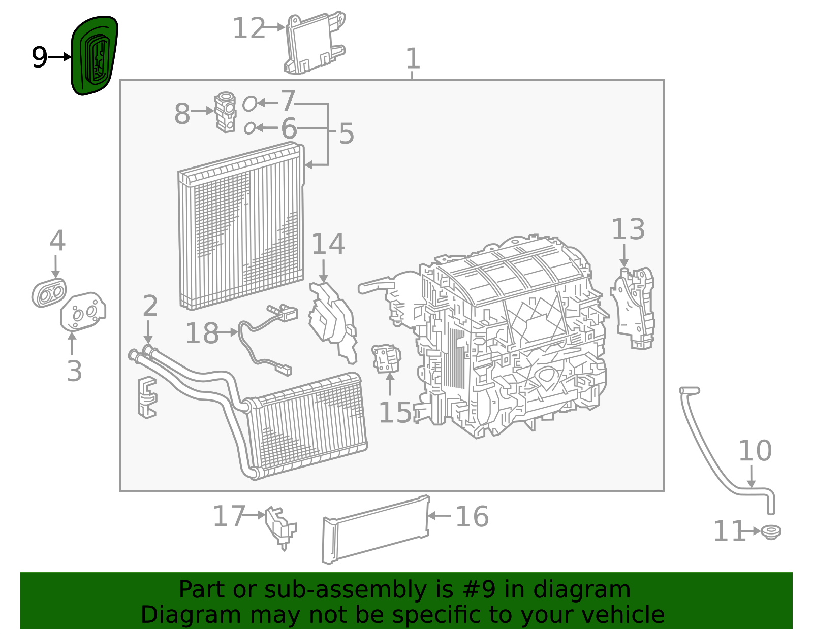 2020-2022 Toyota Corolla A/C Expansion Valve Grommet 88899-47070 ...