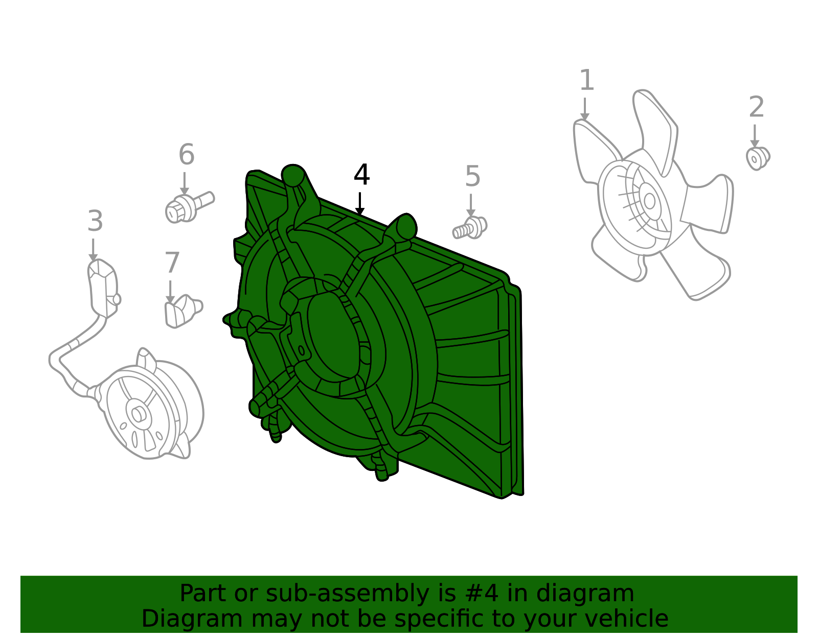 19015-PHM-A01 - Shroud Assembly - 2000-2006 Honda Insight | Conicelli ...