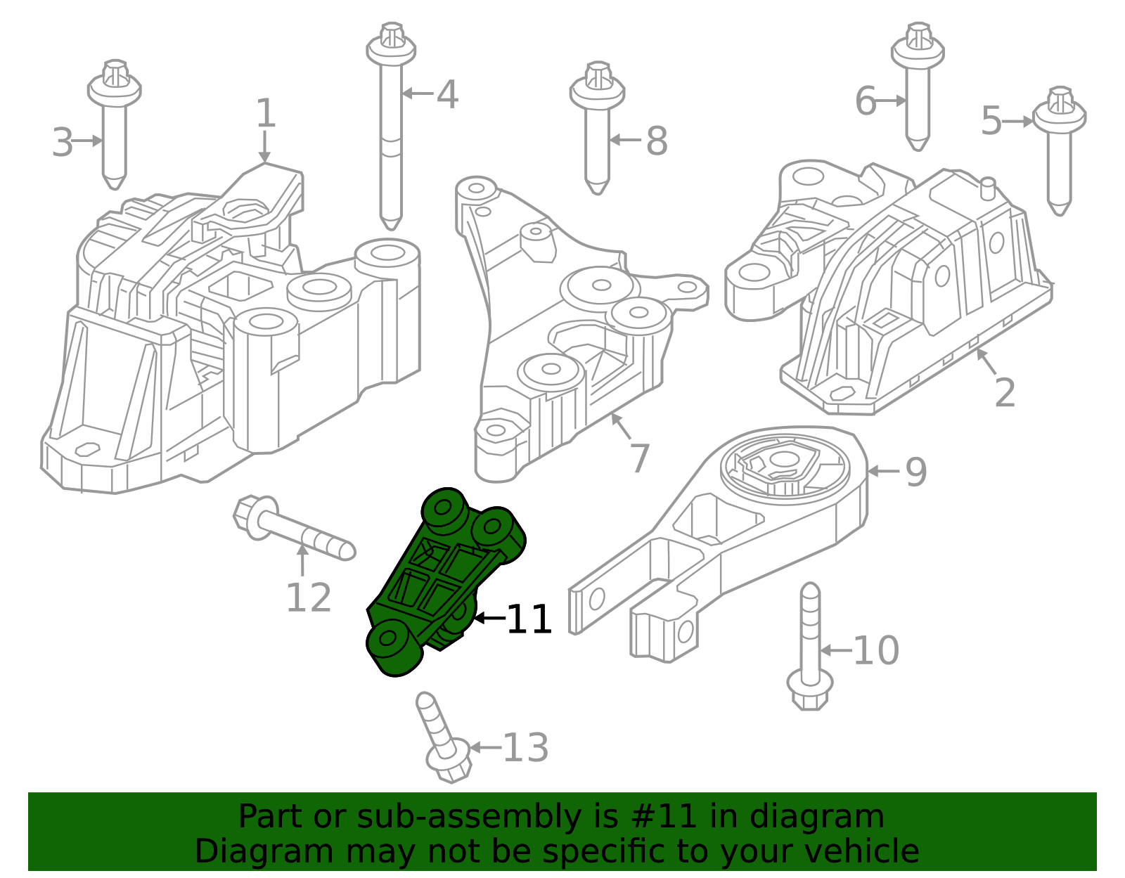 2017-2025 Mopar Support 68253048AB | Mopar Parts Canada