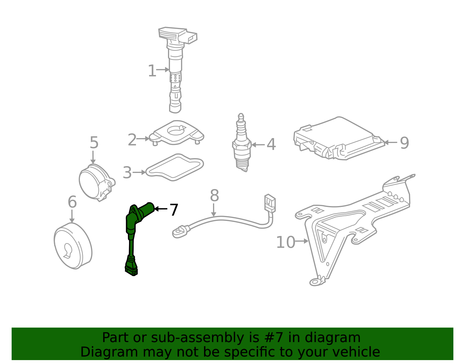 Speedometer Sensor 077-905-381-K | VW Direct Auto Parts
