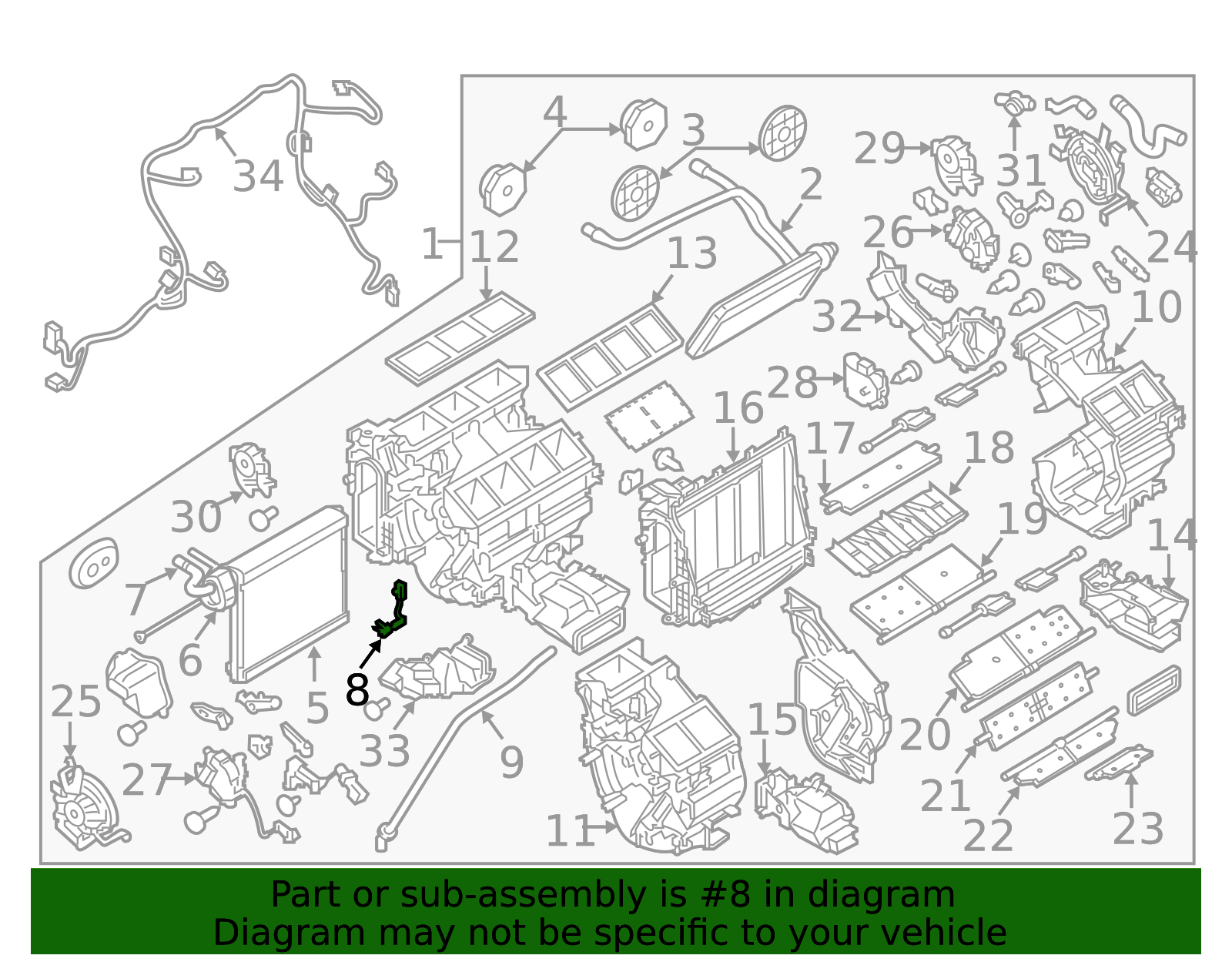 277231ME1A (277231me1a) - 2011-2019 INFINITI A/C Evaporator Temperature ...