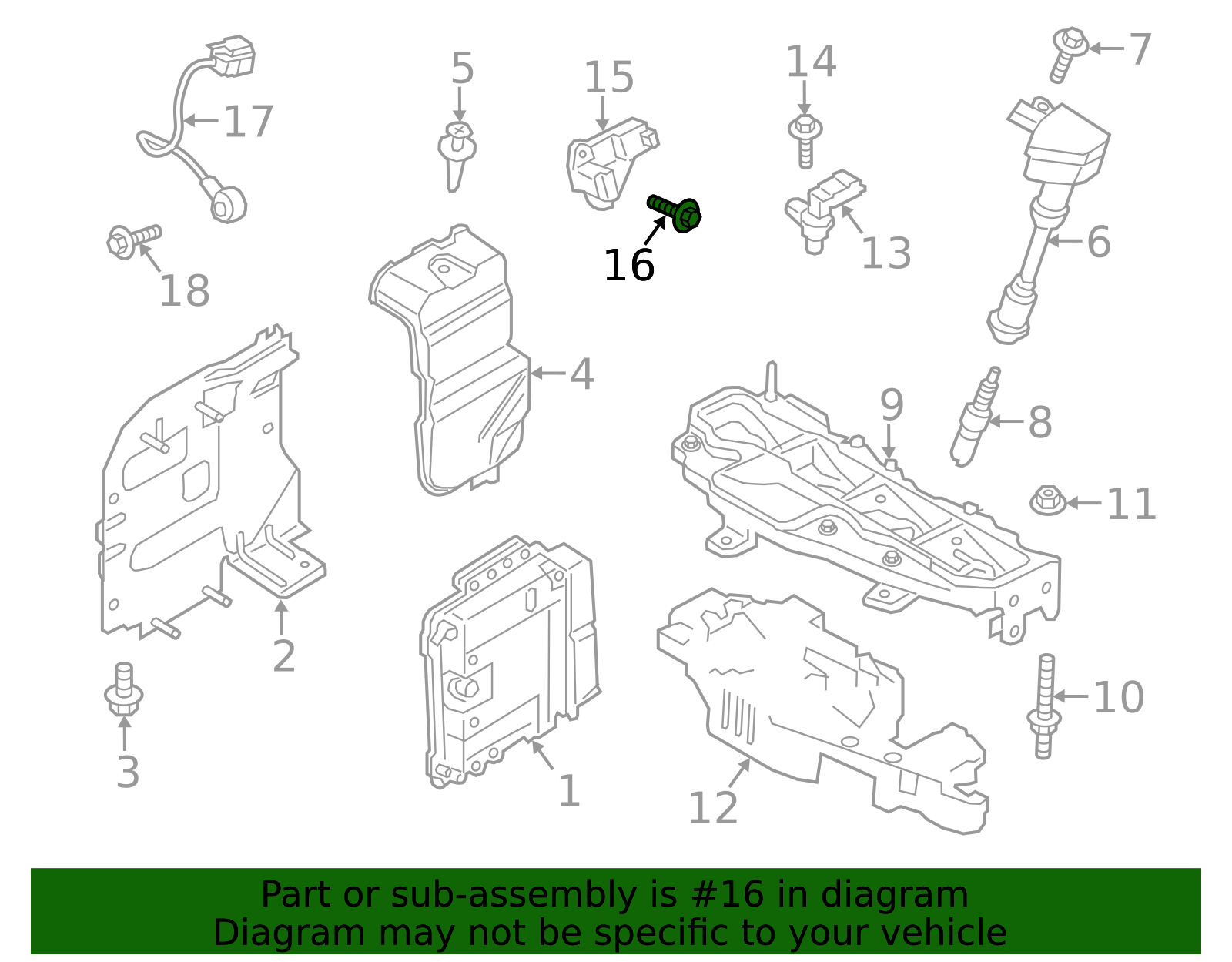 Genuine OEM Ford Part - Door Check Bolt W716056-S437 | Genuine OEM Ford ...
