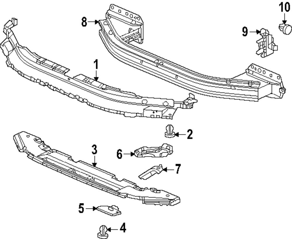 71416-T56-A00 - Stay Bracket 2025 Honda Civic | Honda Parts Online