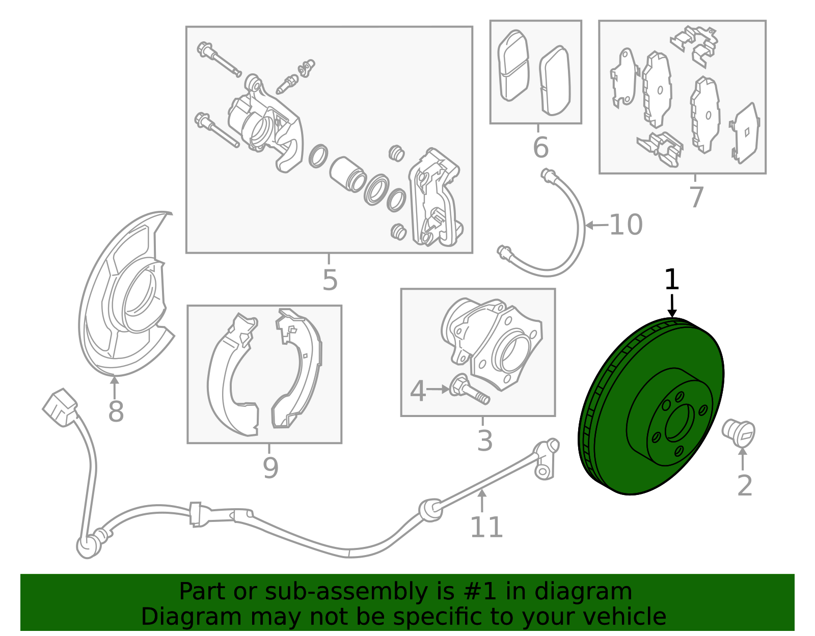 2011-2019 Nissan Rotor 43206-3SC0B | Nissan Parts Central
