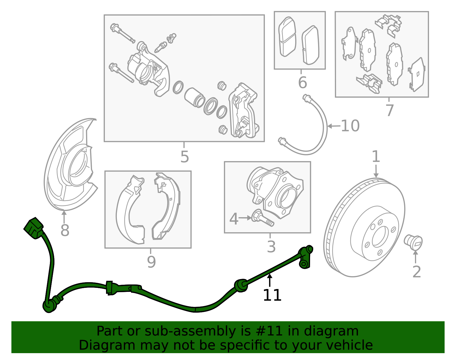 2013-2019 Nissan Sentra Rear Speed Sensor 47900-3DA0A | Team Nissan Inc.