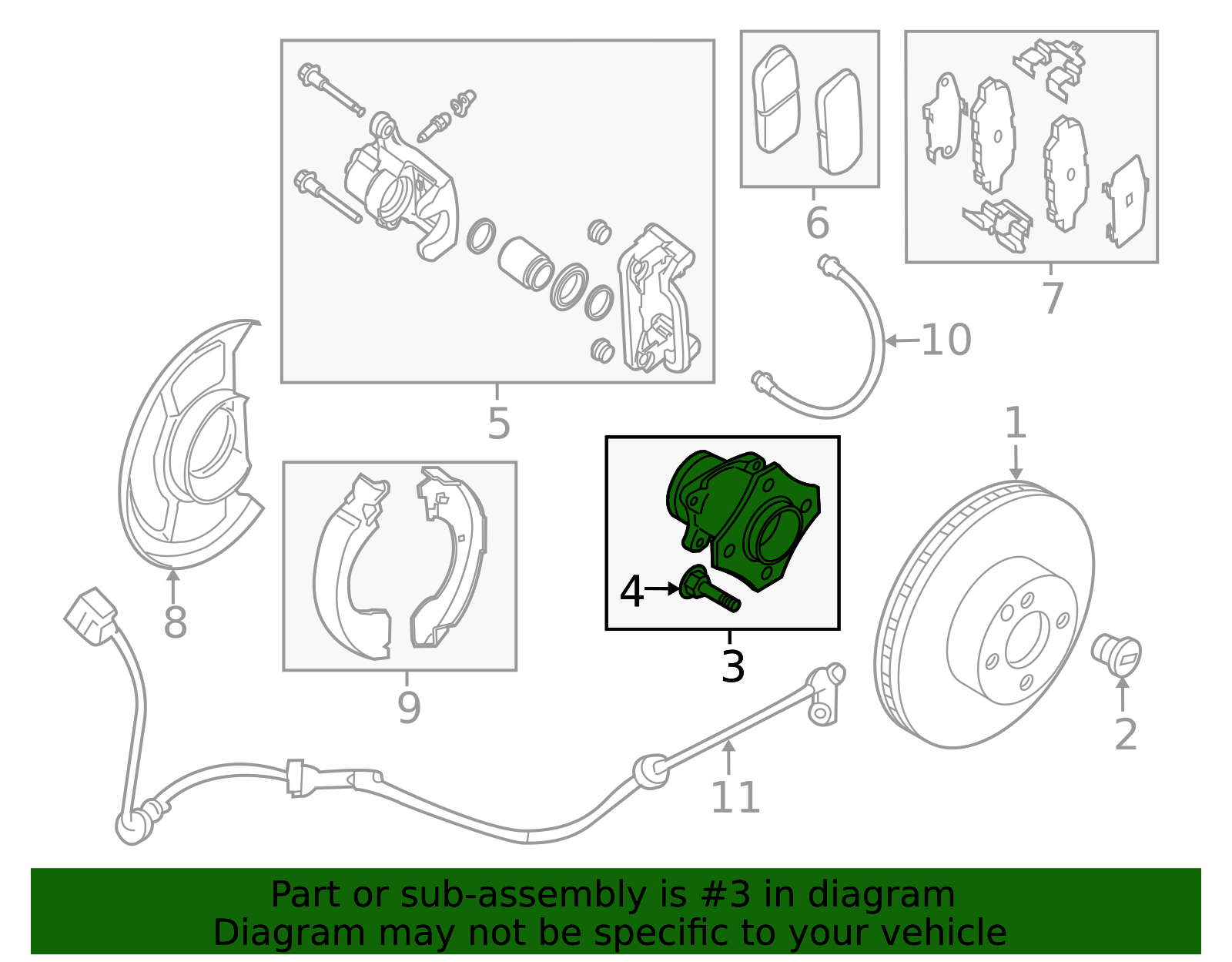 2013-2019 Nissan Sentra Hub Assembly 43202-4AF0A | TascaParts.com