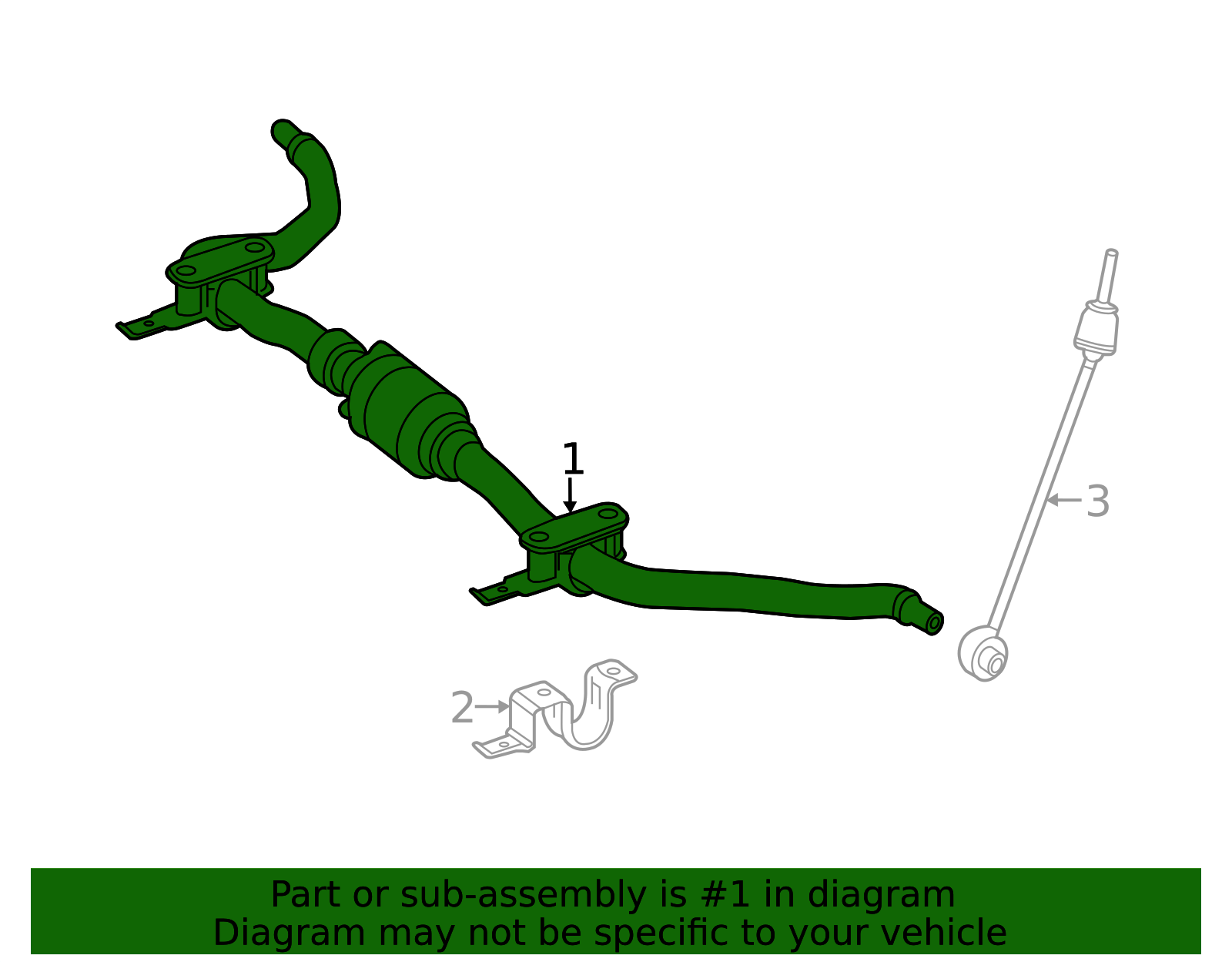 166-323-14-65 - High-Quality Suspension Stabilizer Bar for 2012-2019 ...
