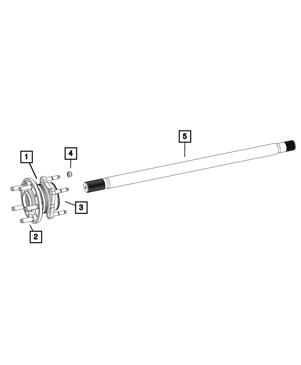 2024-2025 Jeep Wrangler Shaft 68639186AB | Mopar eStore