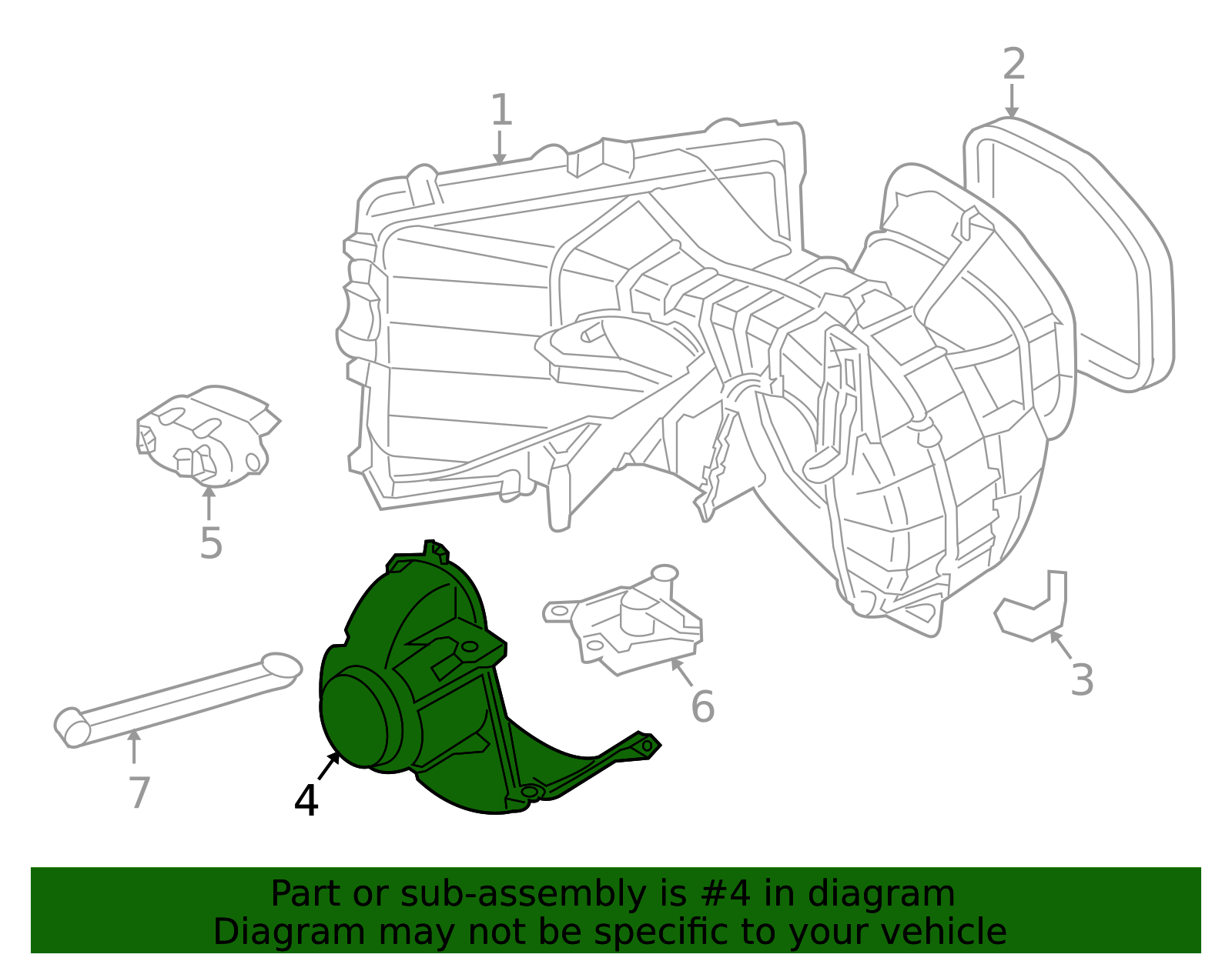 2007-2015 Audi Q7 | Blower Motor | 4L1-820-021-B | OEM Vehicle Parts