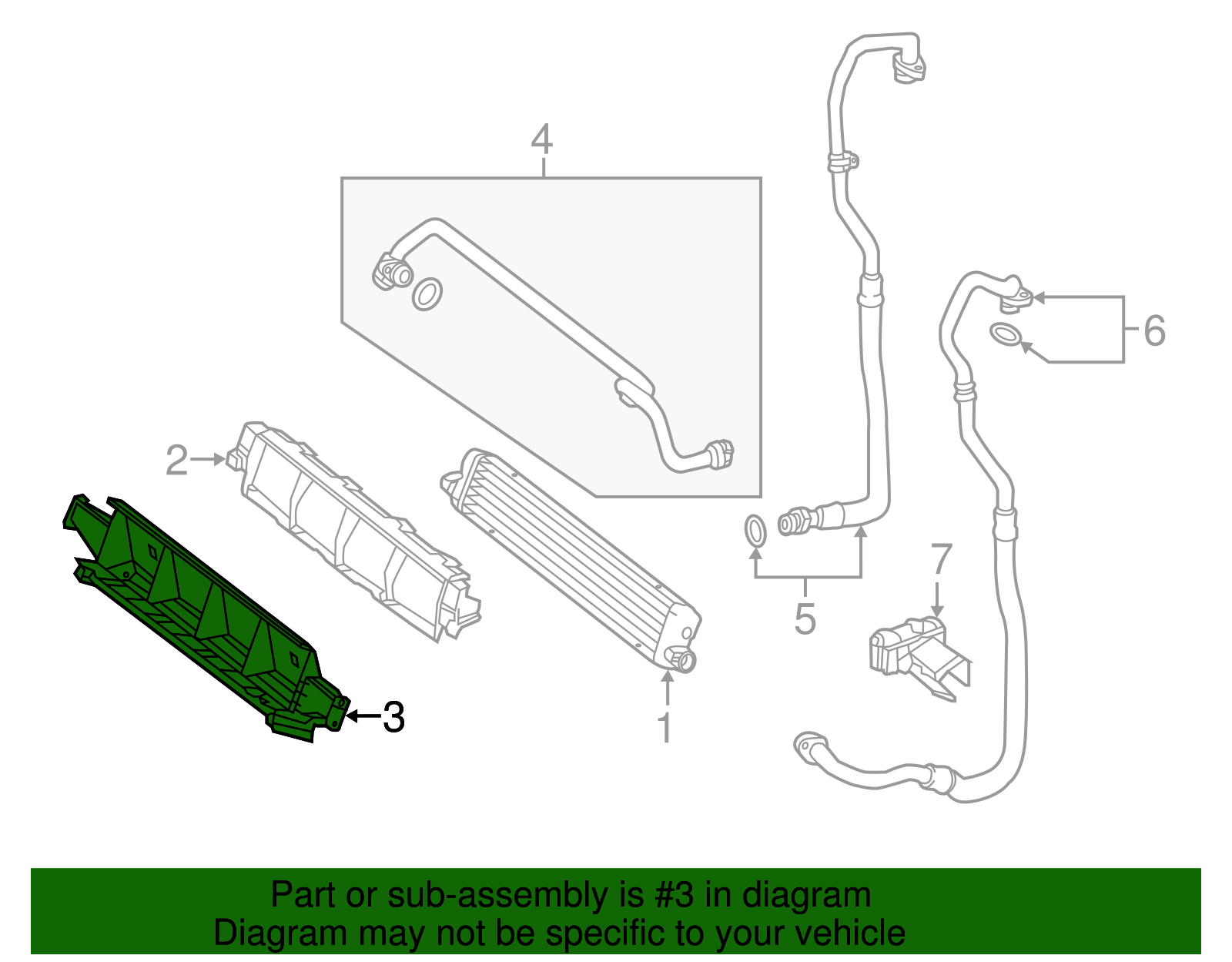 222-505-31-30 - Rear Duct 2014-2019 Mercedes-Benz | Mercedes-Benz ...