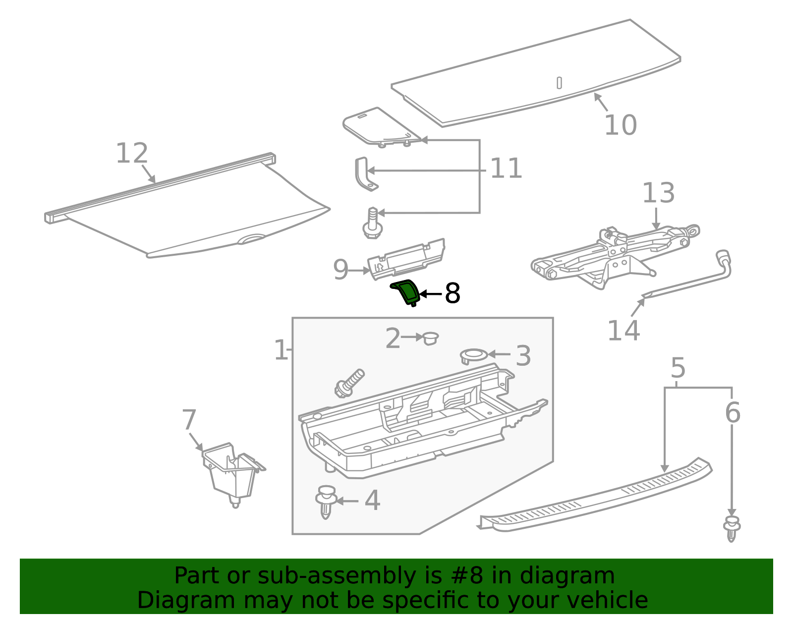 2014-2025 Toyota Jack Carrier 58792-0E040 | MotorMotor