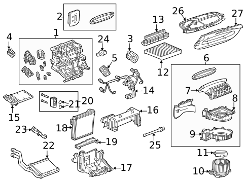 HVAC Case for 2025 Chevrolet Trailblazer | GMPartsDirect.com