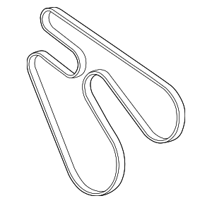 12637352 - 2014-2018 GM - V-Ribbed Serpentine Belt | Partners Chevy