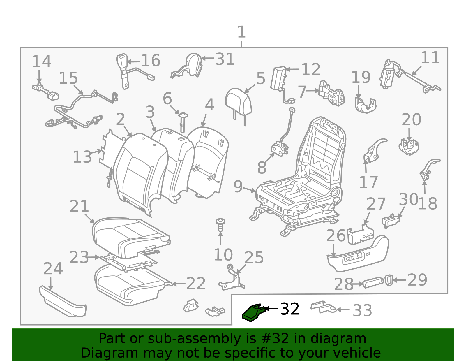 72138-60070-E0 - Track End Cover - 2008-2011 Toyota Land Cruiser ...