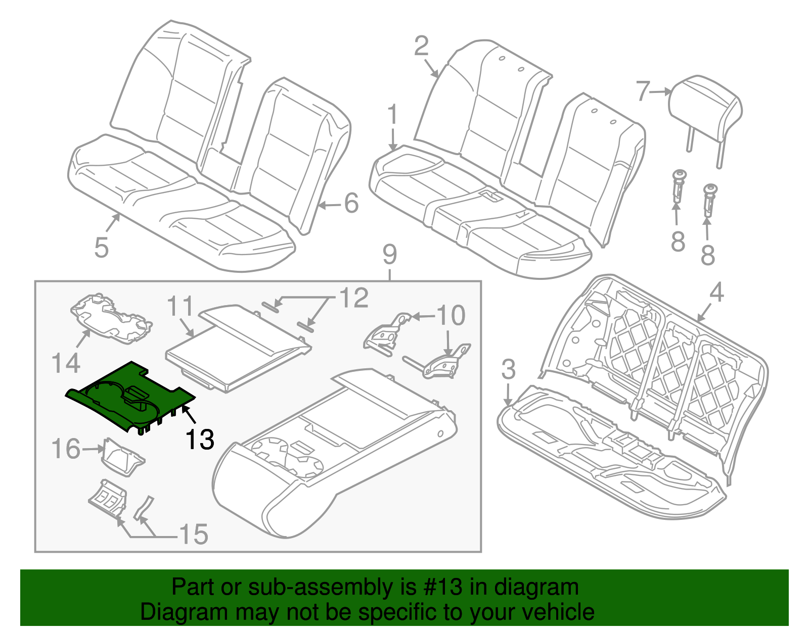 52-20-7-135-859 - Cup Holder - 2004-2007 BMW | BMW Parts Exchange