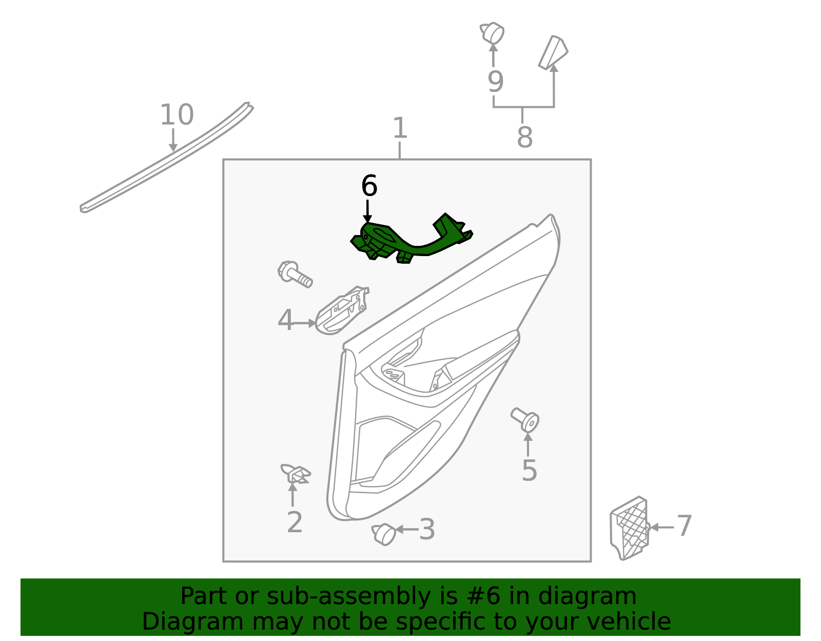 2011-2013 Hyundai Elantra Window Switch 93580-3X010-RY | QuirkParts
