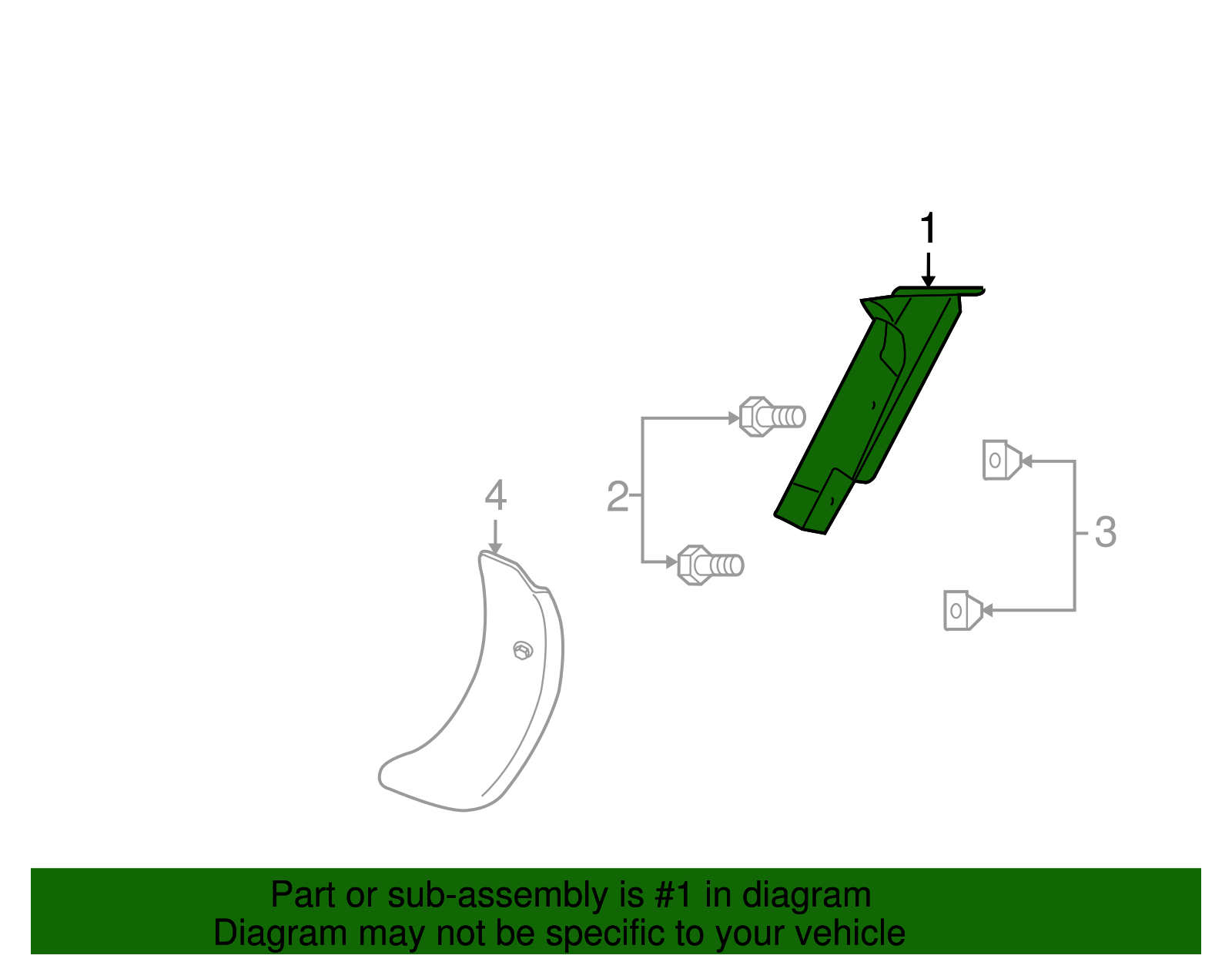 15226213 - Lower Quarter Trim 2005-2007 Saturn Ion | Londoff Discount Parts