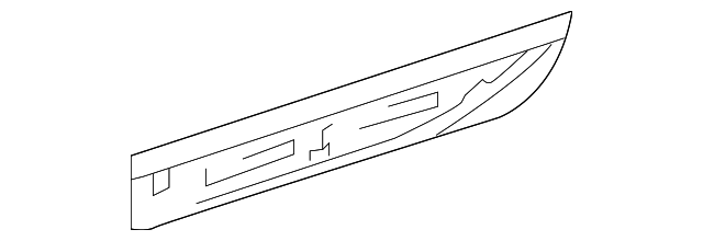 75741-0D200 - 2018 Toyota Yaris - Body Side Molding | Nucar Toyota of ...