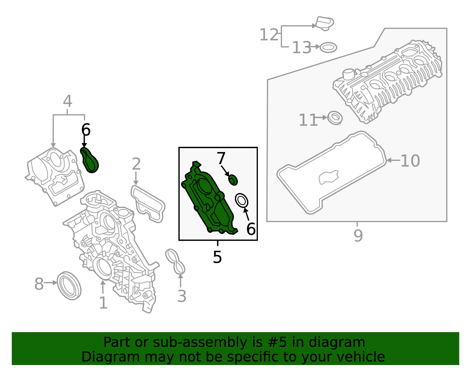 2017-2022 Genesis Upper Timing Cover 21360-3FAA0 | MotorMotor