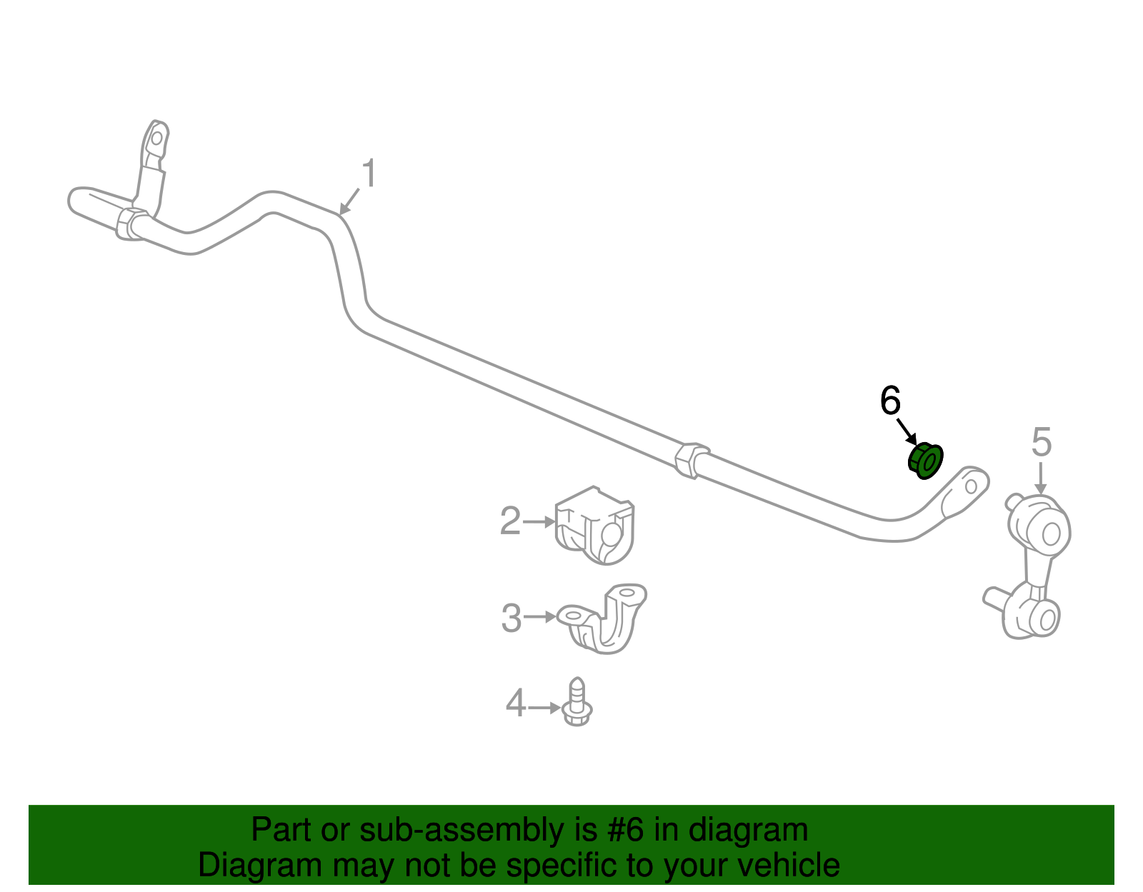 90002-TA0-A00 - Stabilizer Link Nut 2010-2025 Honda | Honda Parts Online