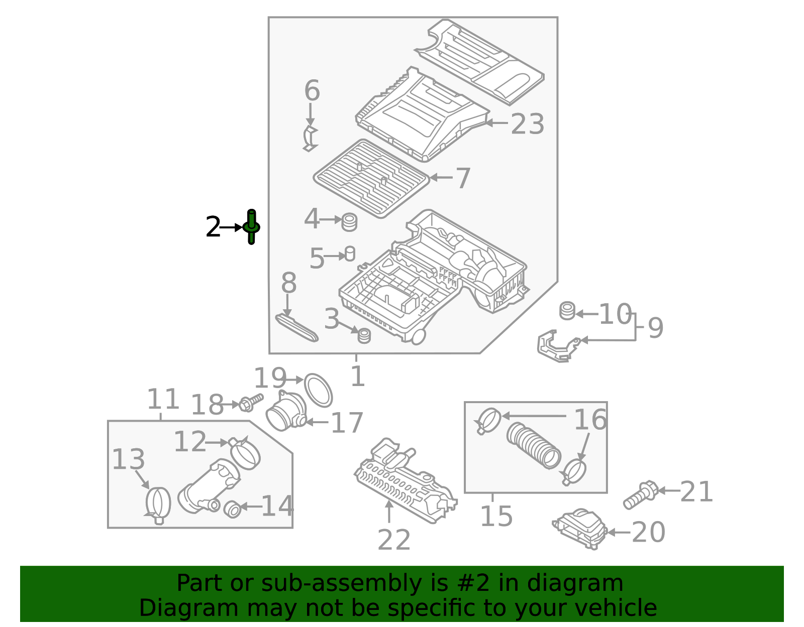 28171-2H000 - Air Cleaner Assembly Bolt Kia.Parts Store