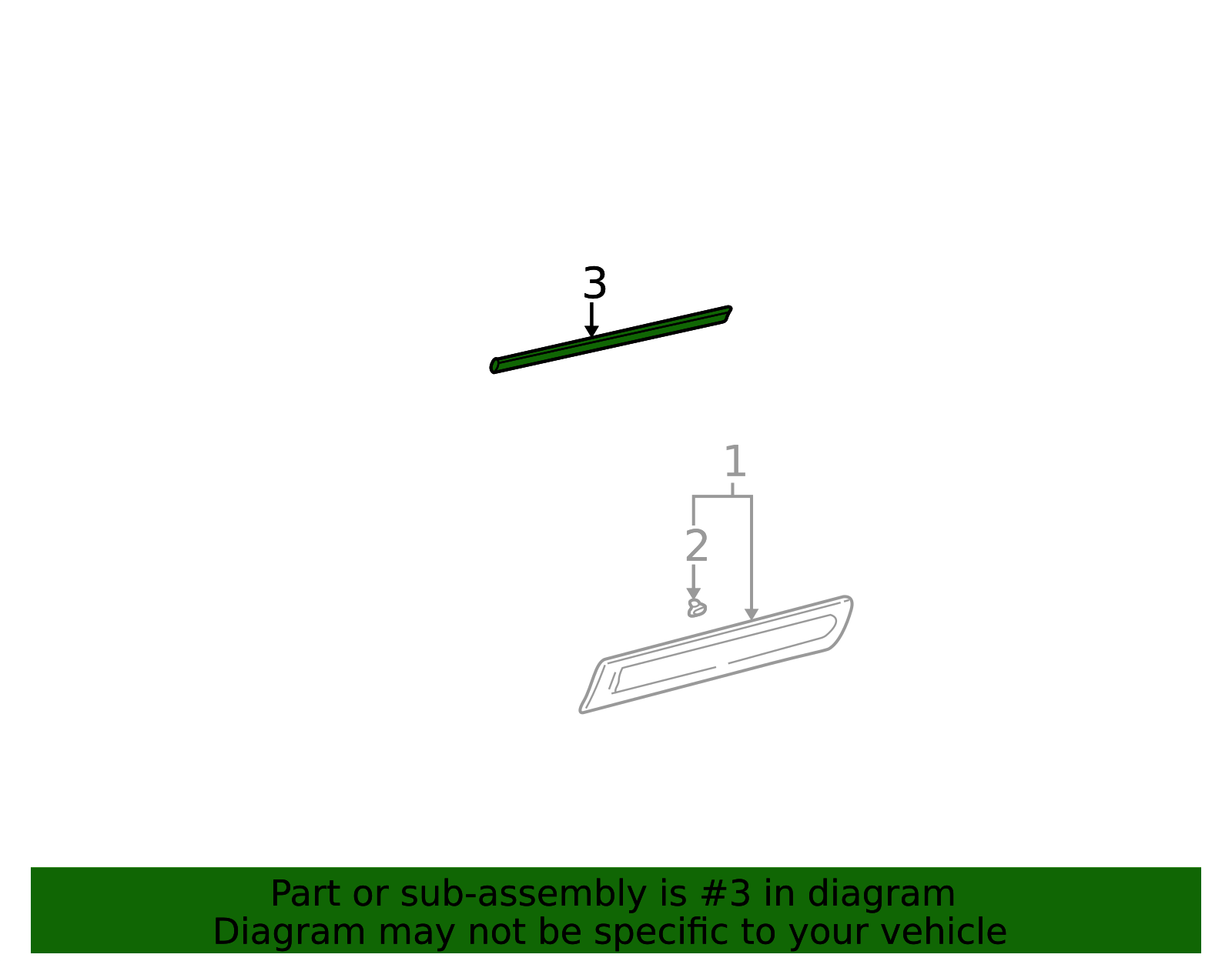 EC01-50-640G-83 - Belt Weather-Strip 2001-2006 Mazda Tribute | Mazda ...