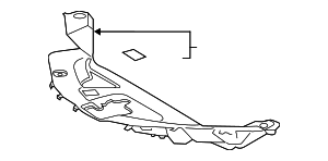 2018-2022 Toyota C-HR Sight Shield 53141-10030 | Toyota Parts Center