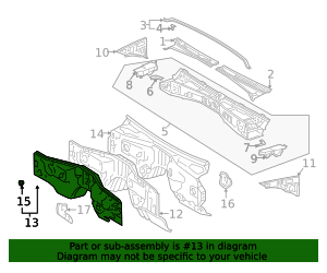 55223-60232 - High-Quality Engine Compartment Insulation for 1998-2007 ...
