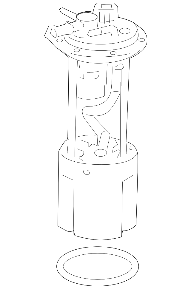 2017-2019 GM Fuel Pump Module without Fuel Level Sensor, with Seal ...