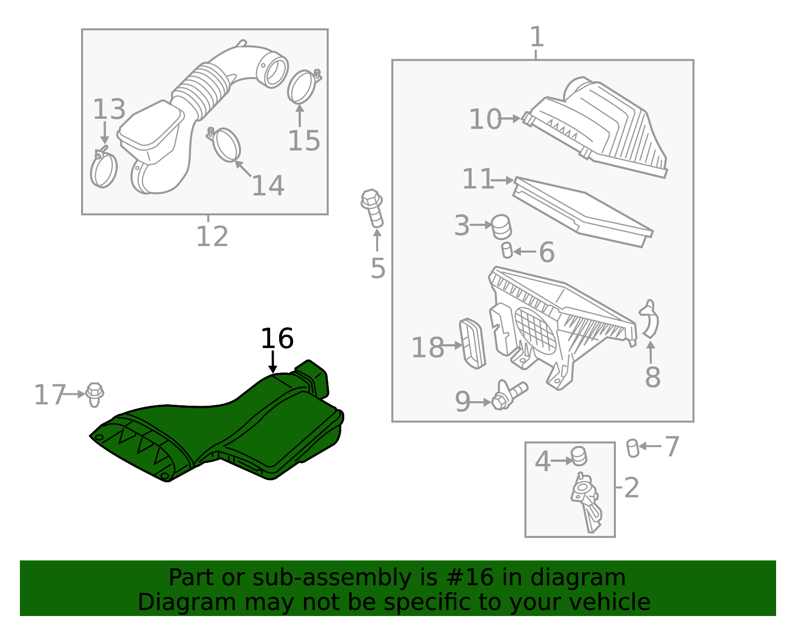 Air Intake Hose - Seamless OEM Engine Airflow 28210-4R100 | AutoNation ...