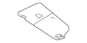 447-810-00-10-7M94 - Sun-Visor 2016-2022 Mercedes-Benz Metris ...