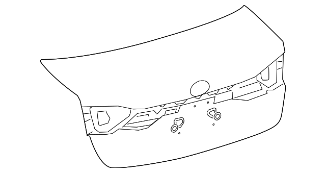 2020-2025 Toyota Corolla Trunk Lid 64401-02F00 | Toyota Parts Express