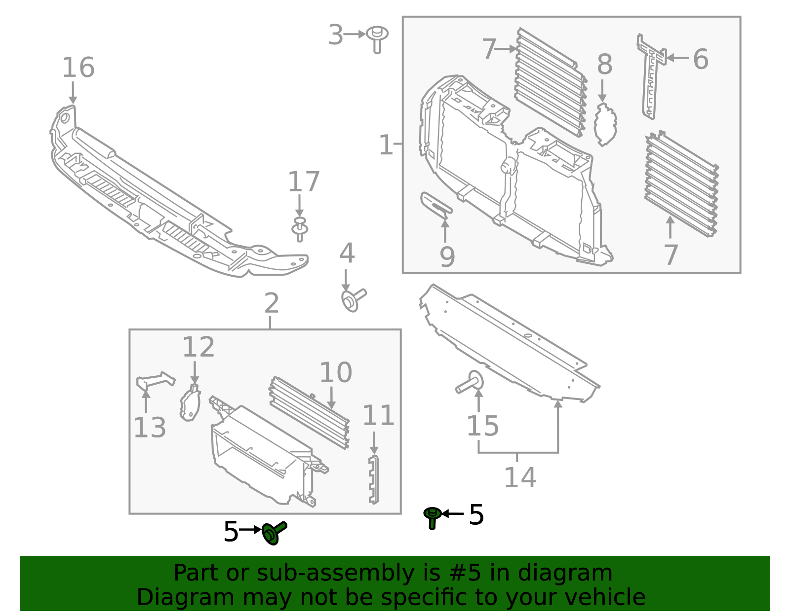 2018-2025 Ford | Shutter Screw | W718809-S442 | Walls' Ford Parts